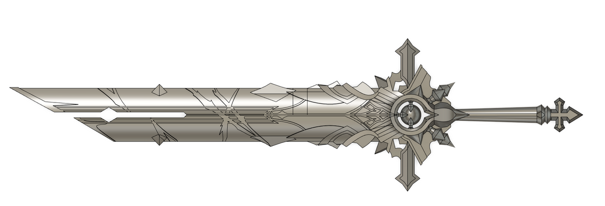 Genshin Impact | Wolf's Gravestone Digital 3D Model – Lelegacy